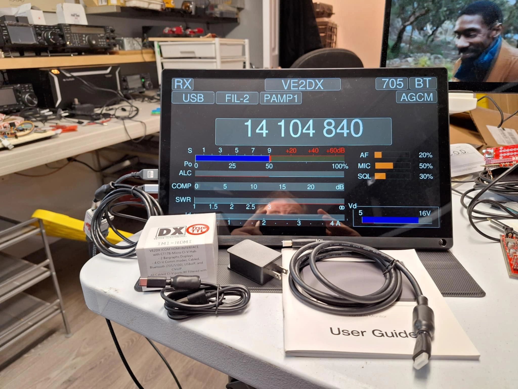 Introducing our new ICOM HDMI 15-inch Monitor COMBO!!!