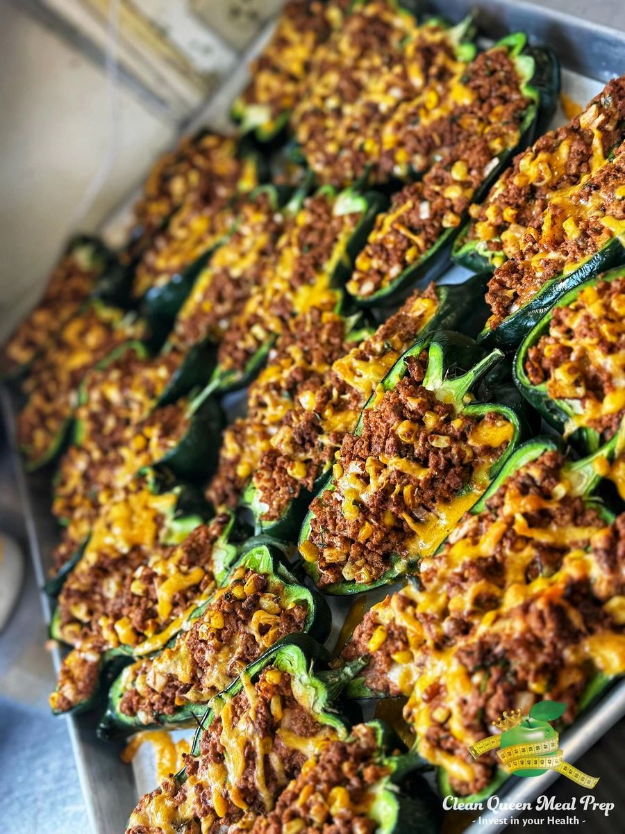 Stuffed Poblano Peppers