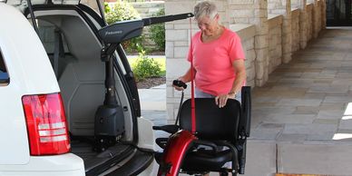 Vehicle Scooter Lifts | Lancaster Mobility | Surrey