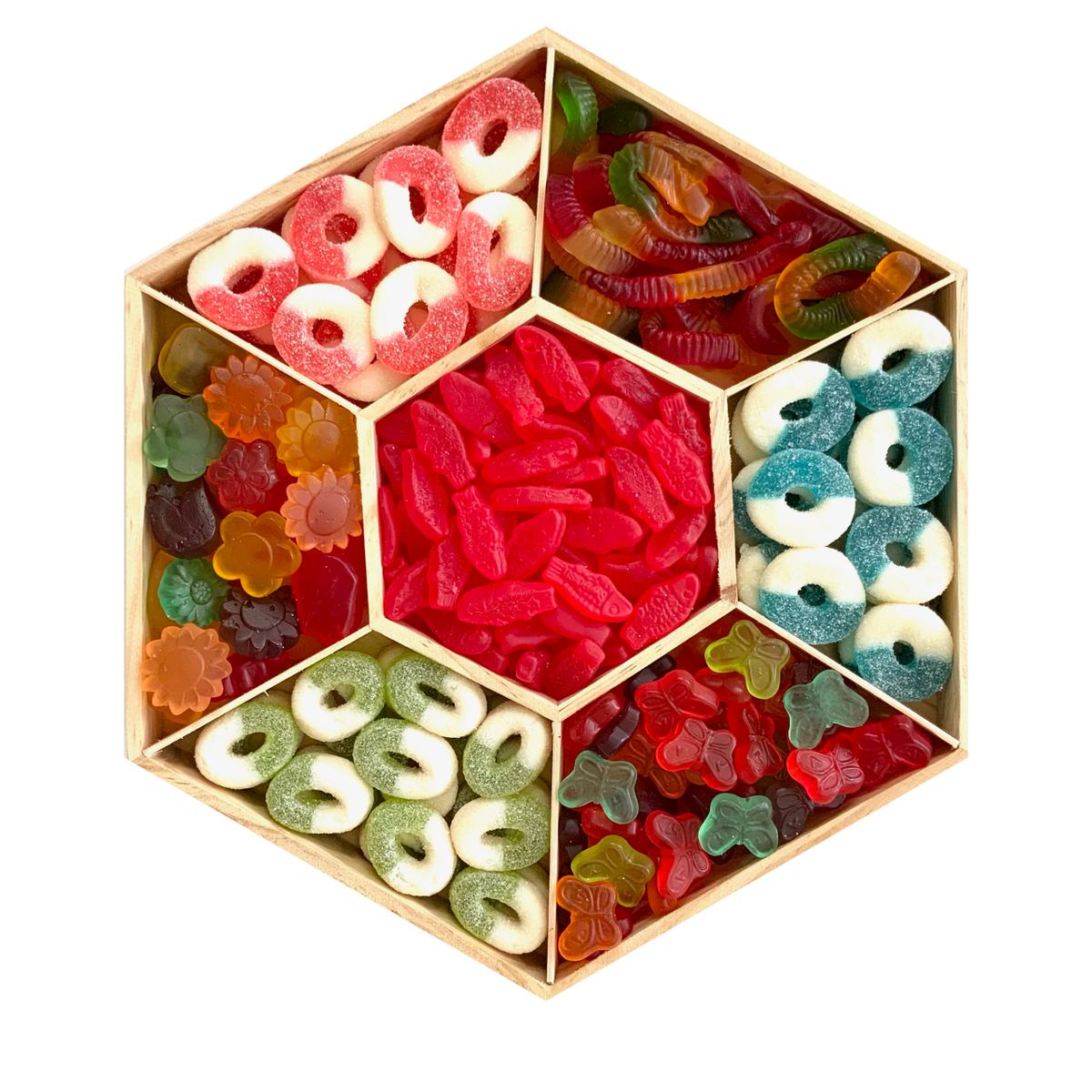 HEXAGON CANDY BOARD