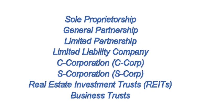 The Different Forms of Ownership and Asset Management