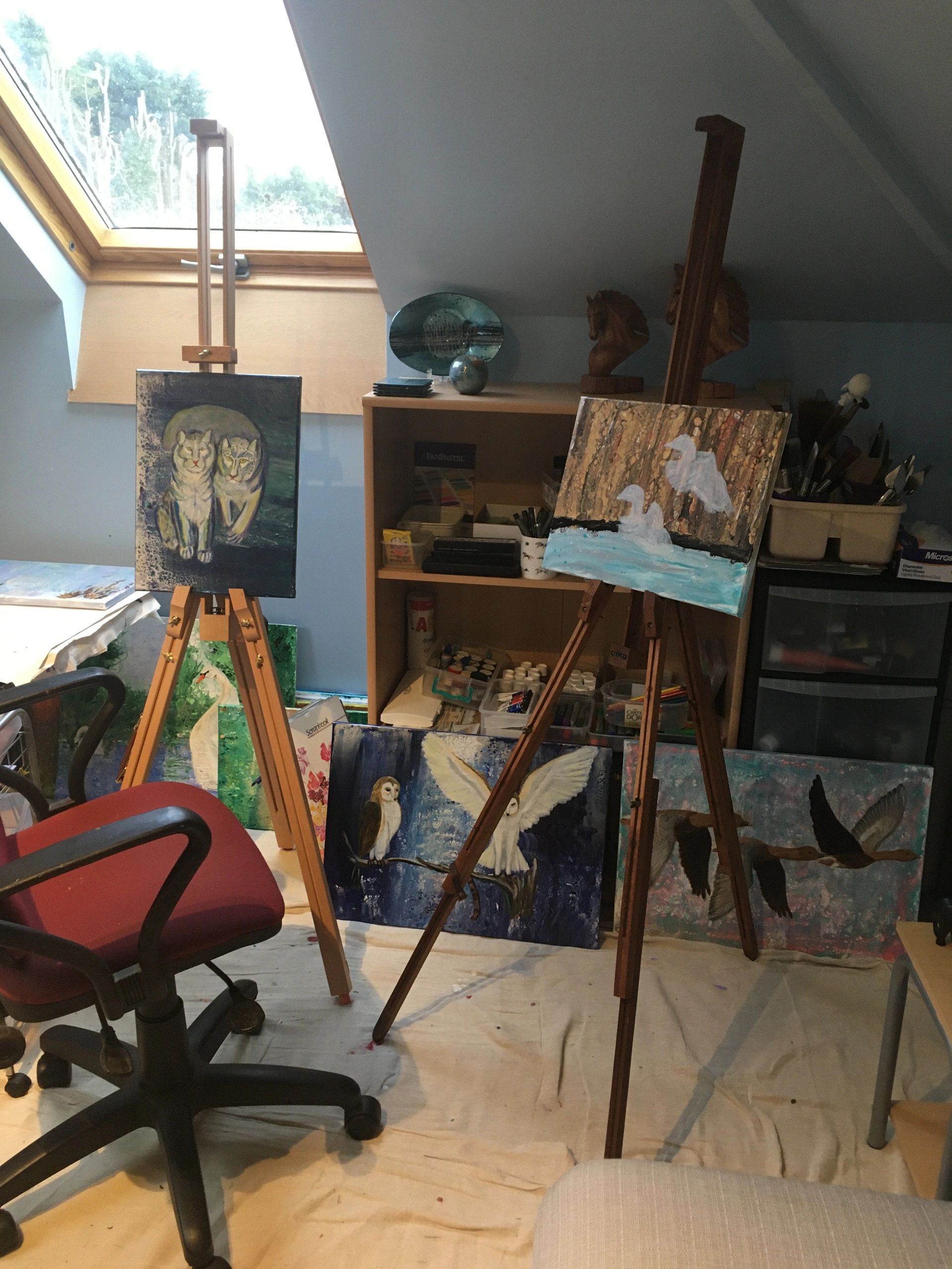 Creating up your art space