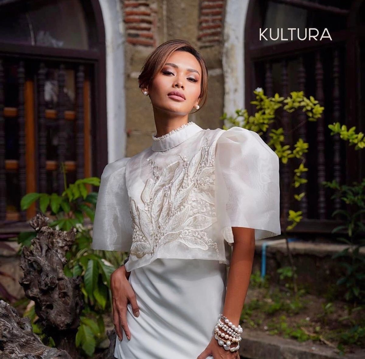 Embroidered Modern Maria Clara