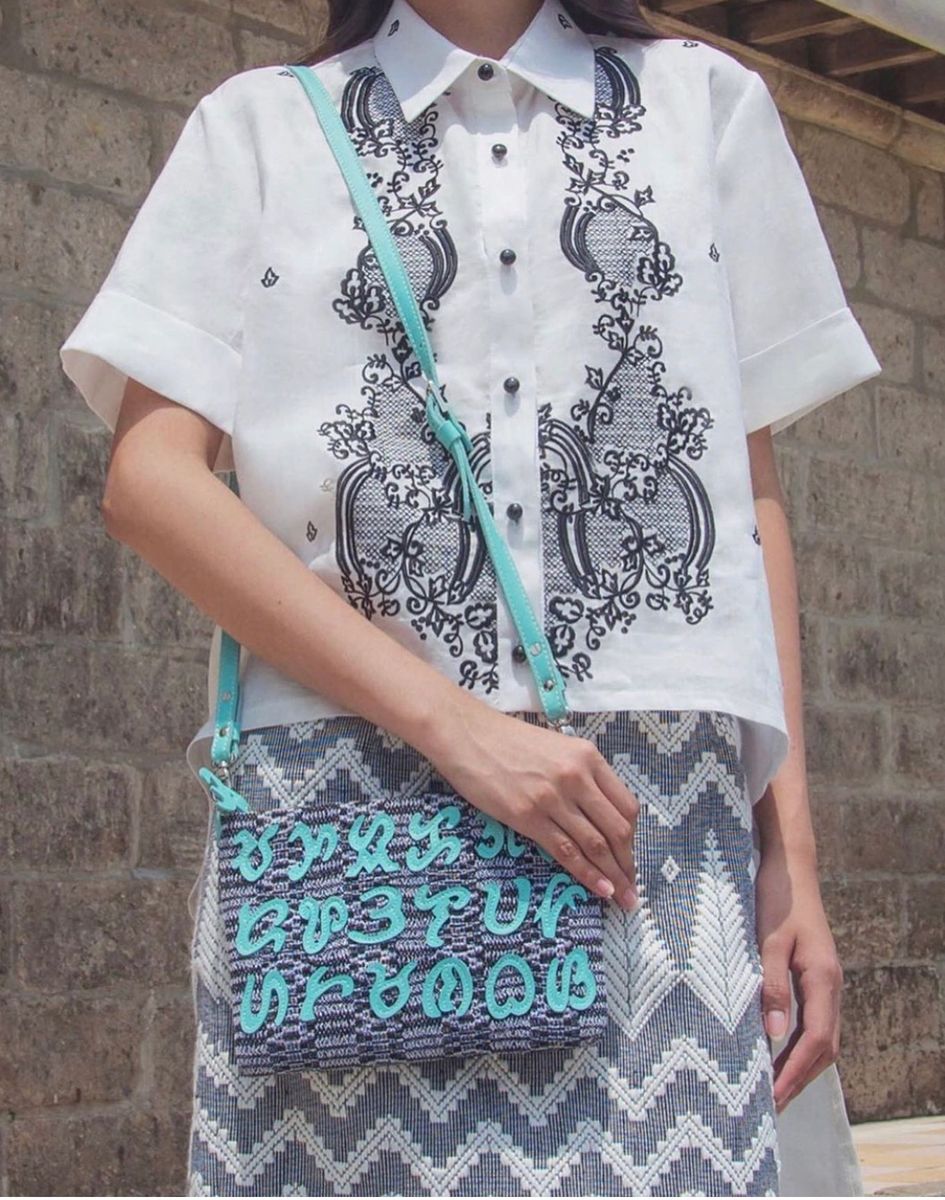 Linen Cropped barong