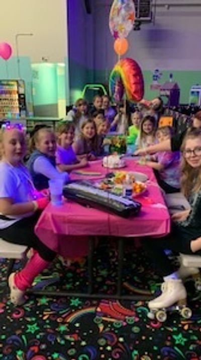 Birthday Parties, Roller Skating Rink Birthday Party, Roller Skating ...