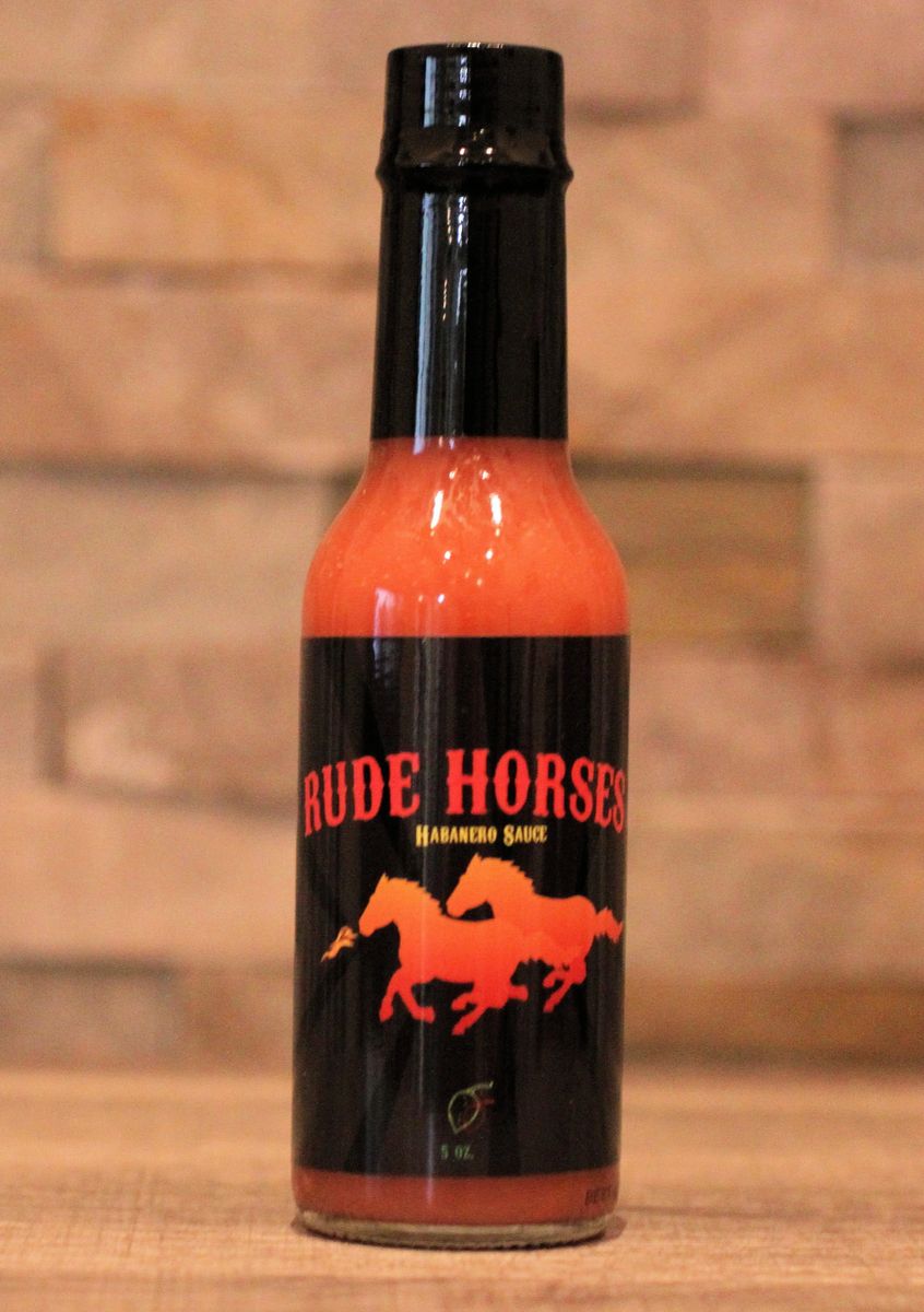 Rude Horses Habanero Sauce