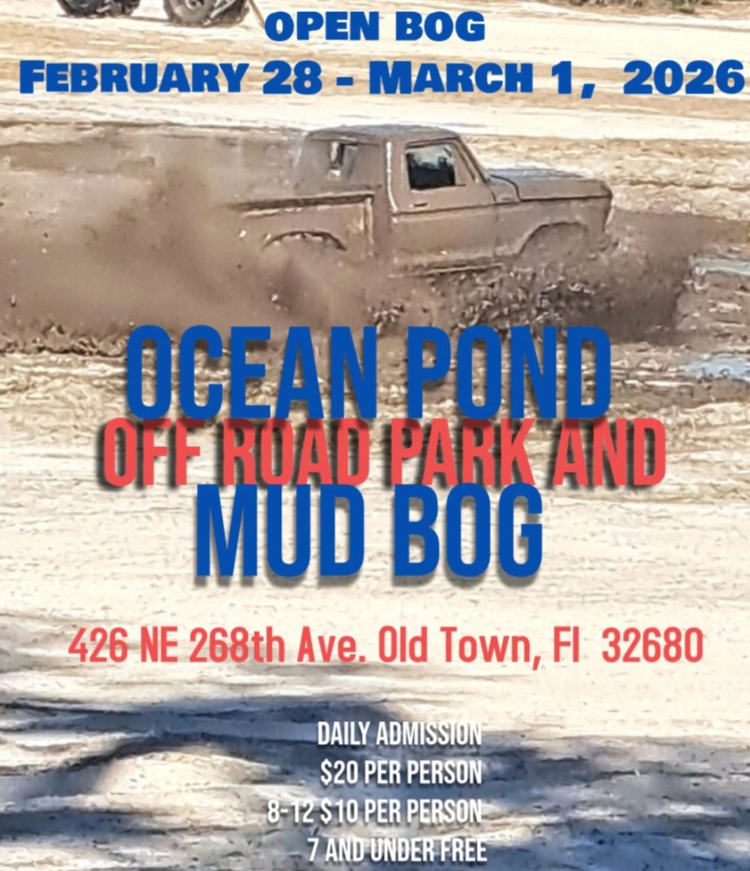 Best Off Road and Mud Bogging Adventure at Ocean Pond