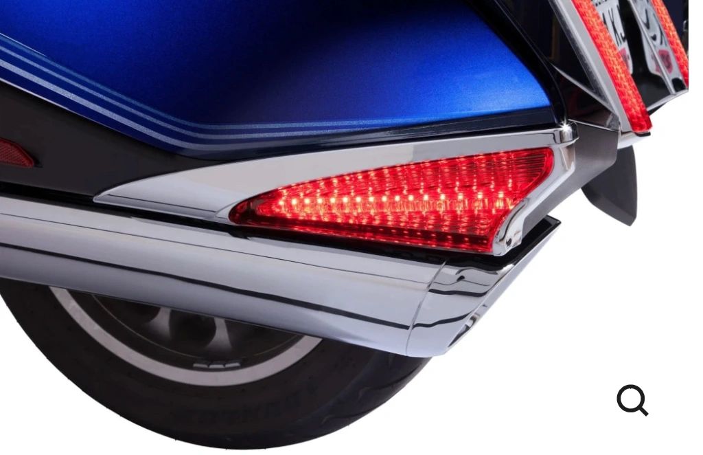 LED SADDLEBAG LIGHTS IN BLACK OR CHROME
