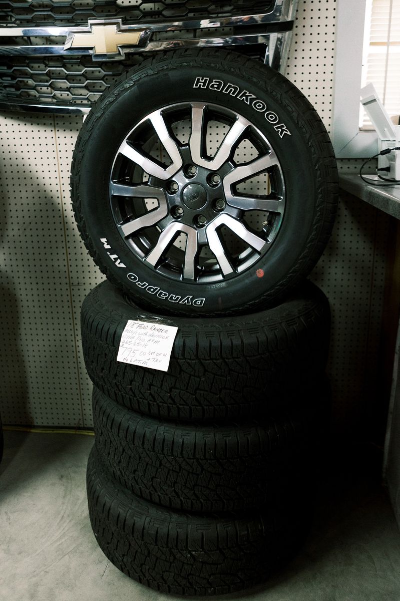 18" Ford Ranger Alloys with Hankook Dyna Pro ATM | 265/65/18