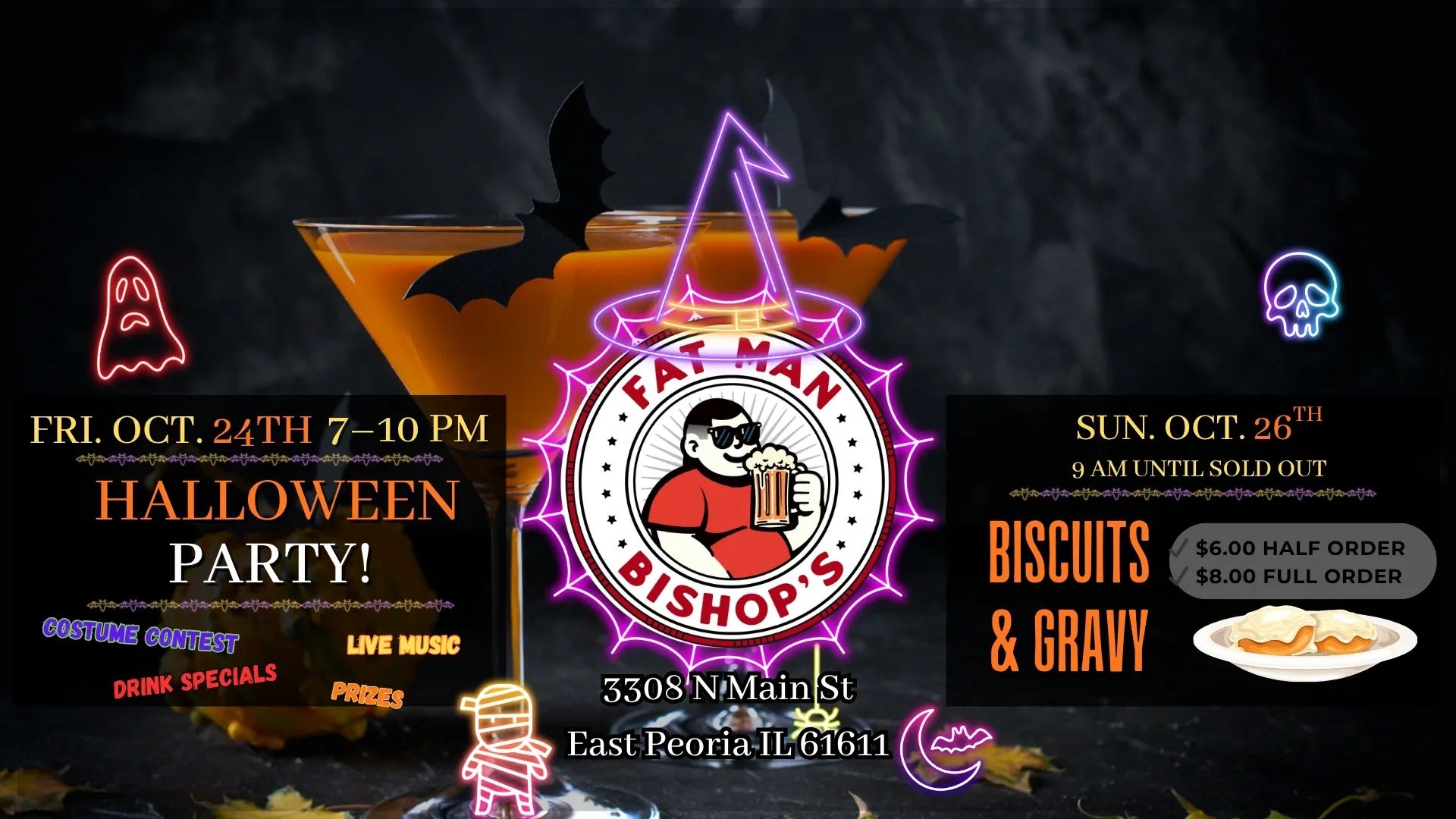 Fat Man Bishops in East Peoria, Illinois