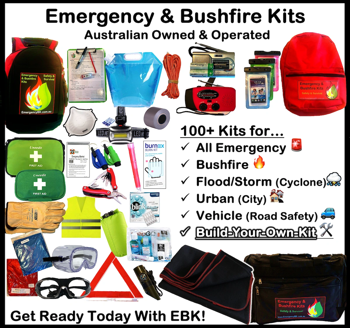 Emergency & Bushfire Kits