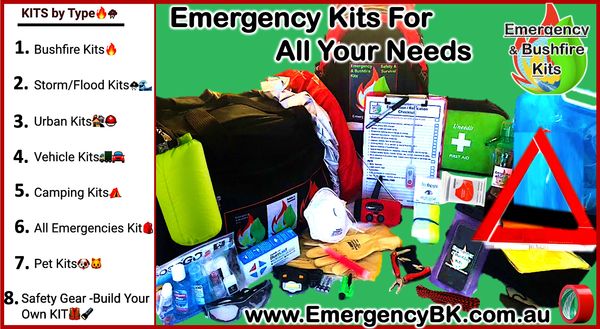 Emergency & Bushfire Kits -Safety & Survival