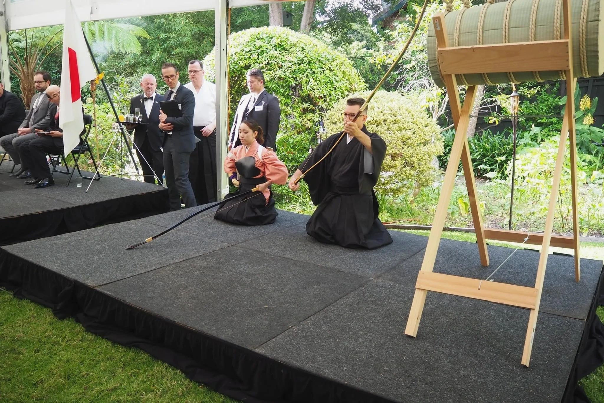 MKK demonstration at the 2023 Emperor’s Birthday Celebration