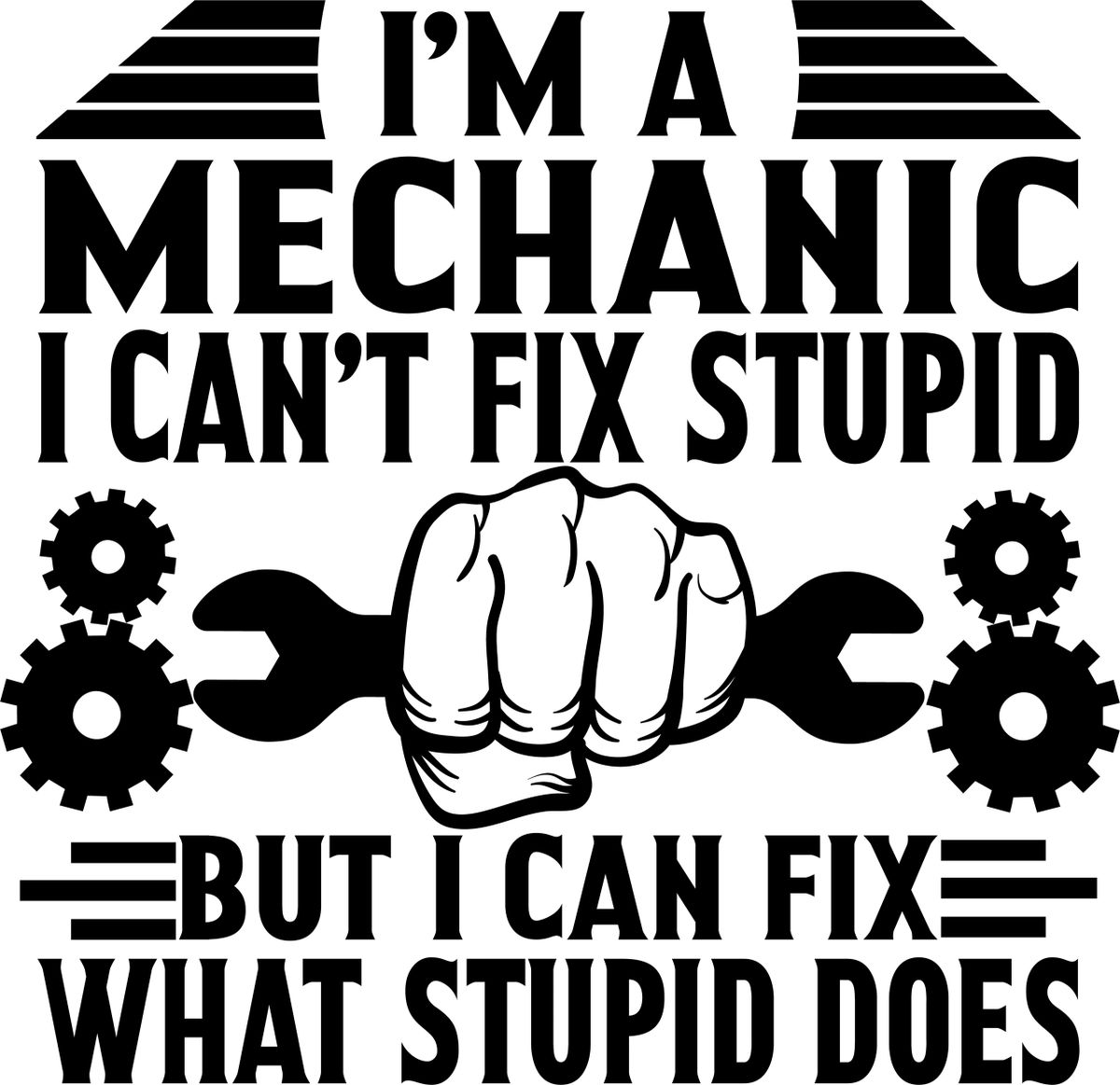MECHANIC VINYL DECAL