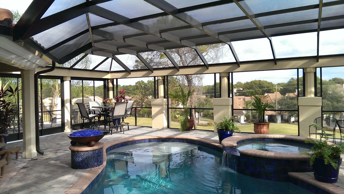 Pool Enclosures | Aluminum Building Systems