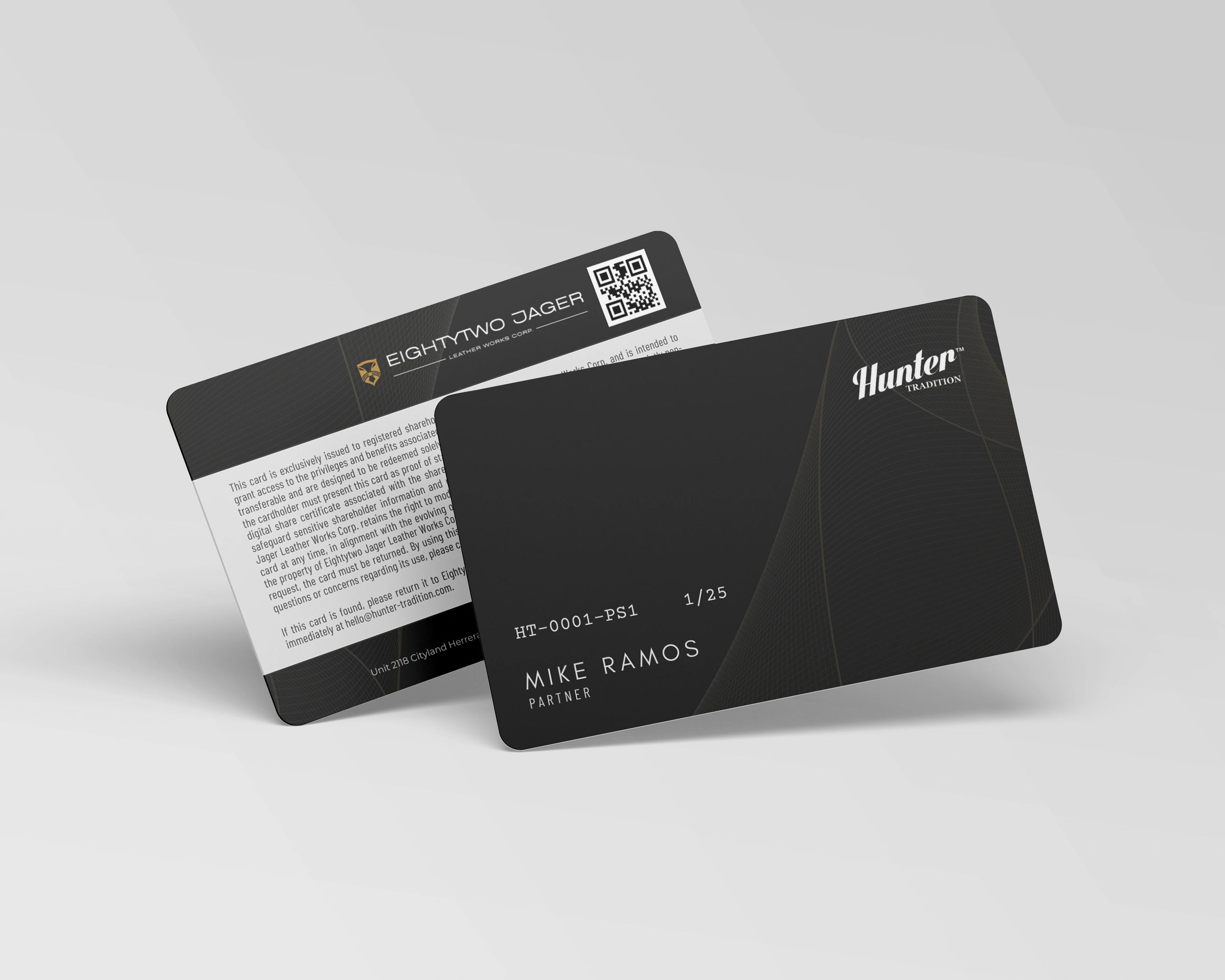 Introducing the Exclusive Hunter Tradition Partner's Card