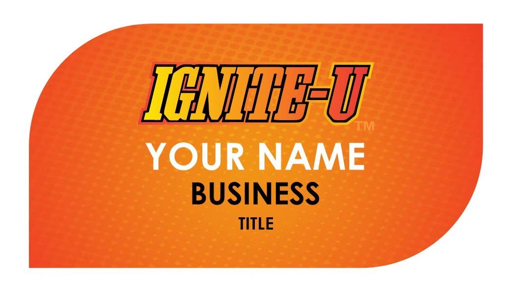 IGNITE U NAME BADGE