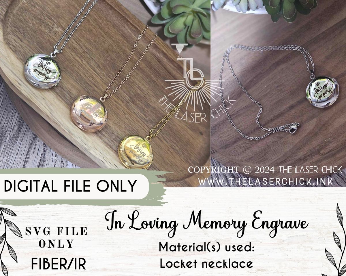 In Loving Memory Engrave