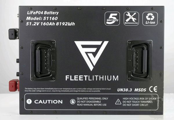 Fleet Lithium - Lithium Battery, GPS Trackable, Electric Fleet ...