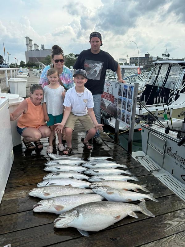 Ninja Charters, Salmon and Trout Fishing Charter, Port Washington, WI ...