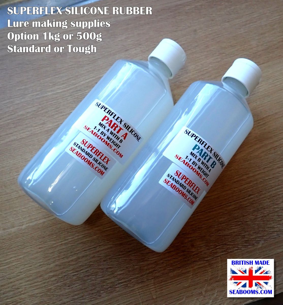 ECO FRIENDLY SILICONE RUBBER SUPPLIES1kg OR 500g OPTIONS