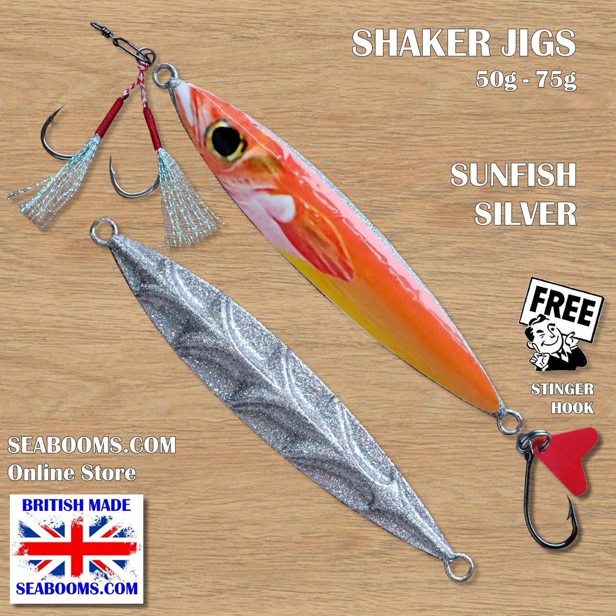 SHAKER JIGS SUNFISH SILVER