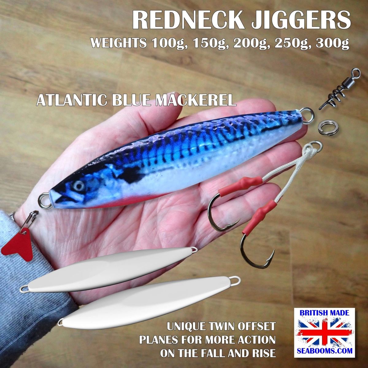 JIGGERS REDNECKS ATLANTIC BLUE MACKEREL