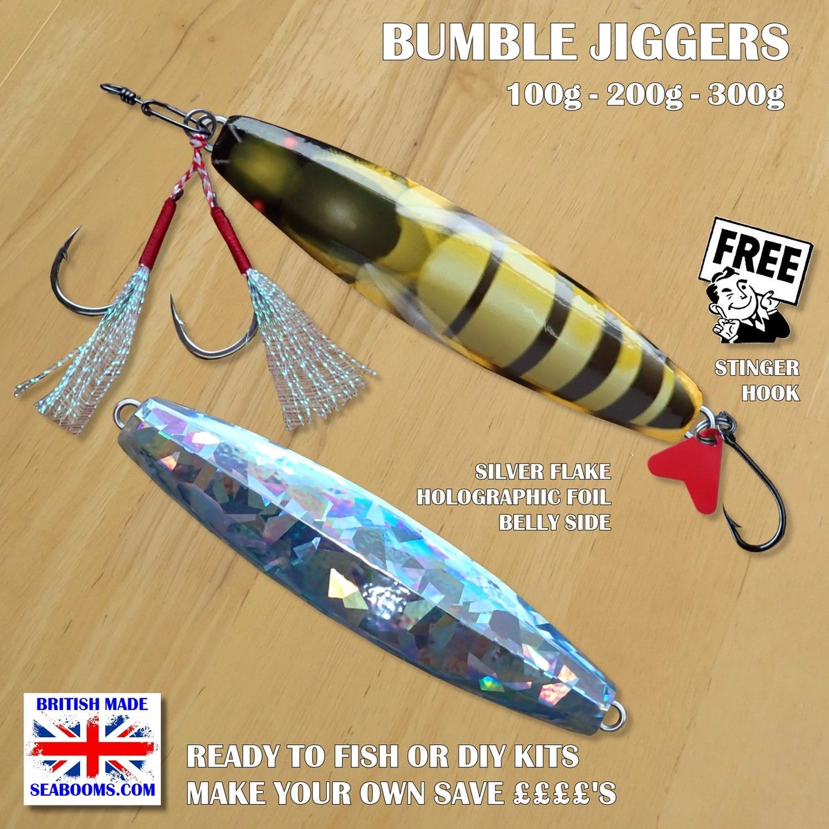 BUMBLE JIGGERS SILVER SCATTER BELLY