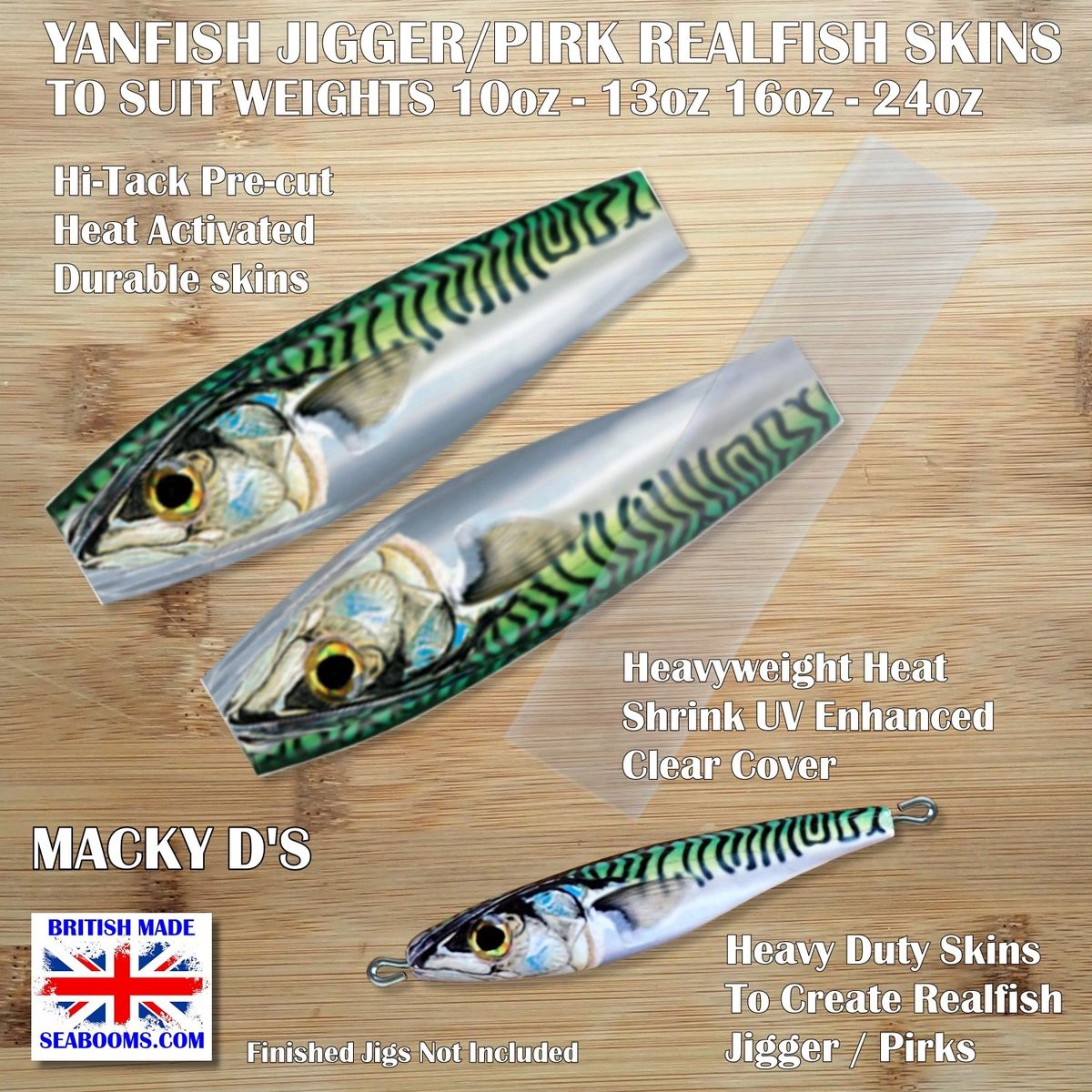 REALFISH PIRK SKINS MACKY Ds