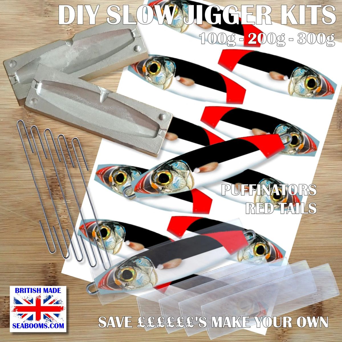 CAST MOULD KIT PUFFINATOR RED TAILS