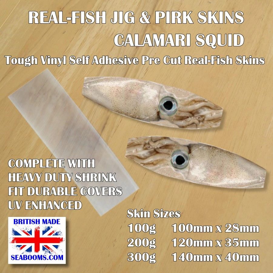 REALFISH SKINS CALAMARI SQUID