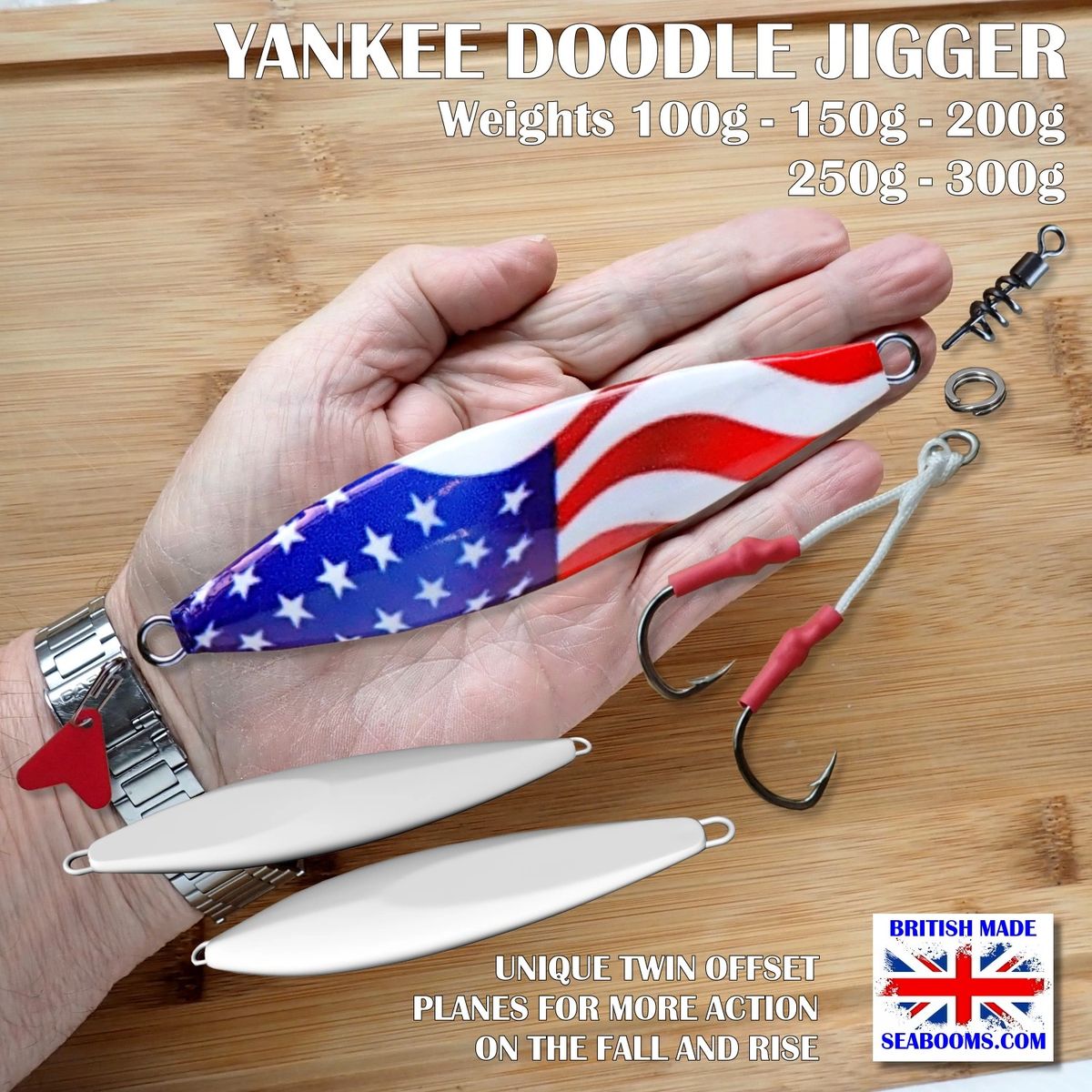 FLAG JIGGERS YANKEE DOODLE