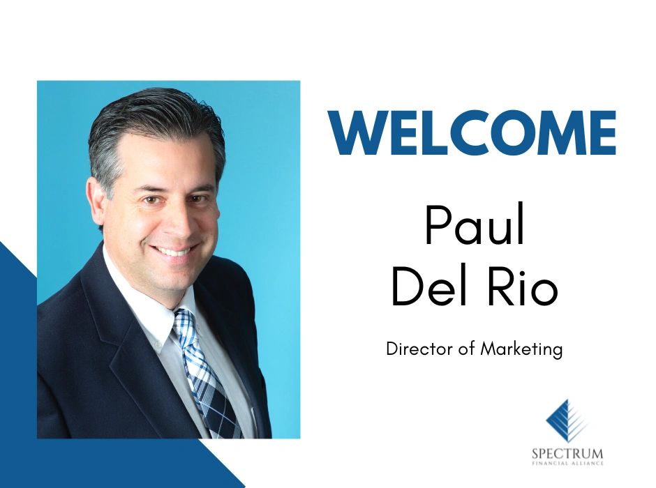 Join us in Welcoming Paul Del Rio to our Team!