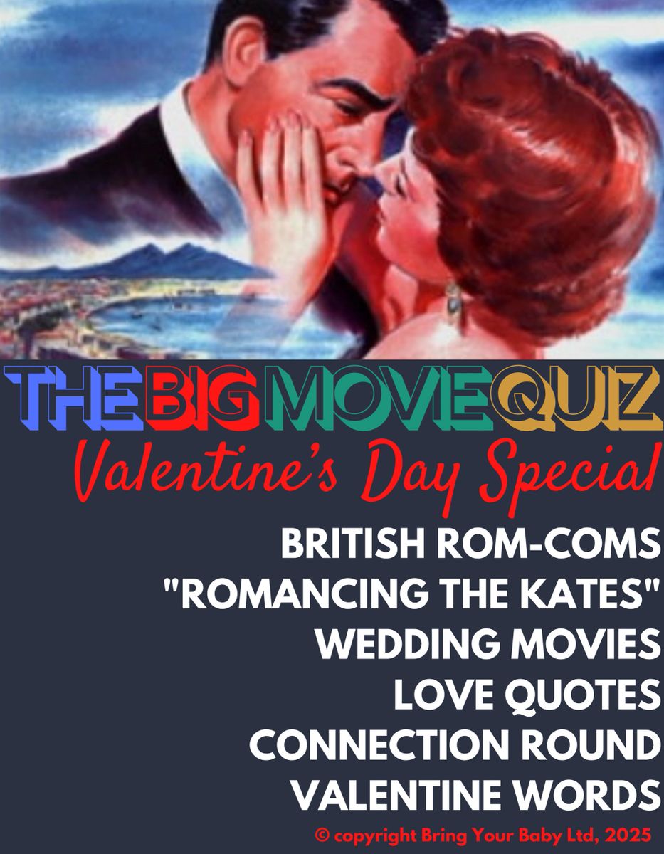 THE BIG MOVIE QUIZ - Valentine's Day Special!