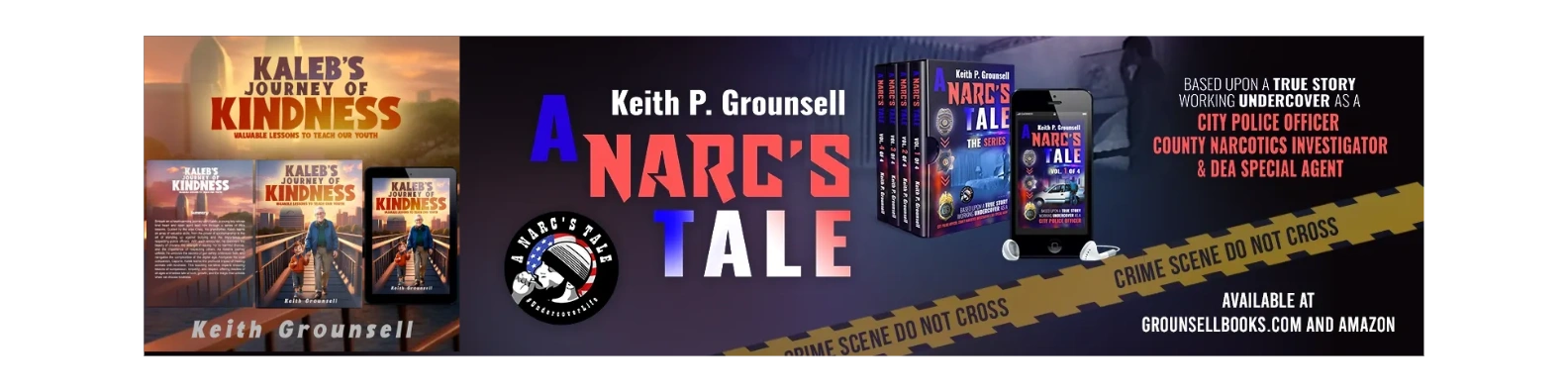 Grounsell Books - A Narc's Tale, Law Enforcement