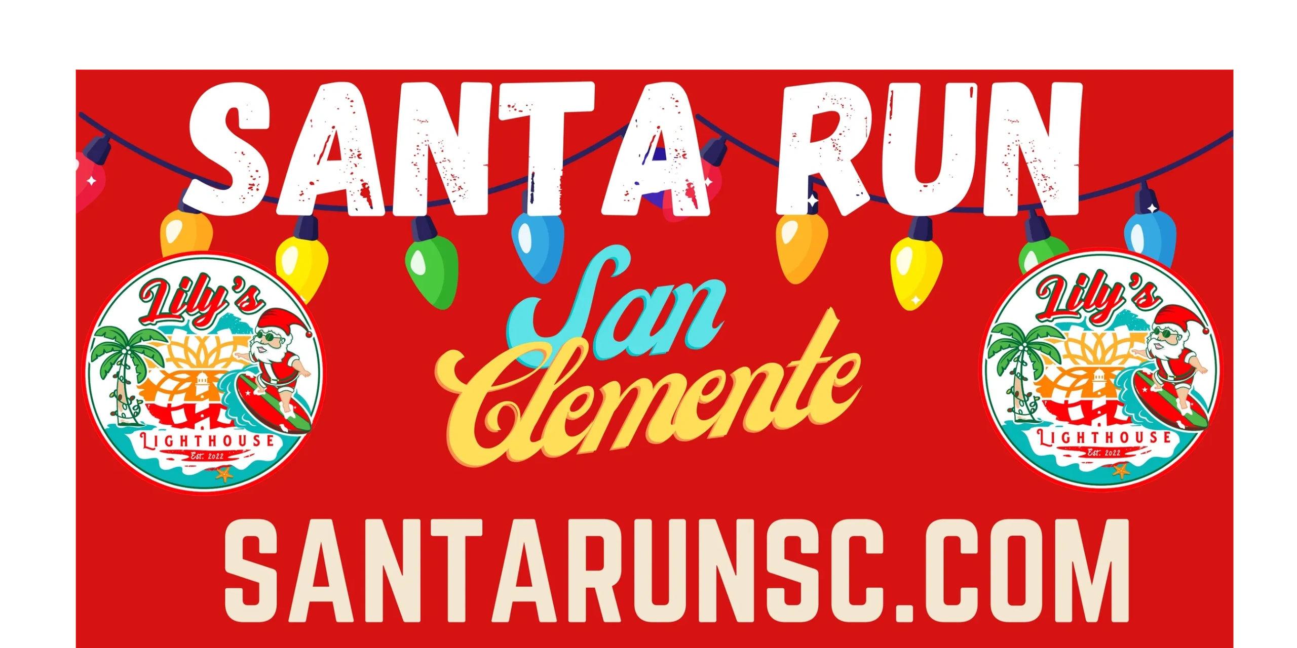 Join the Santa Run San Clemente and Run for Cause!
