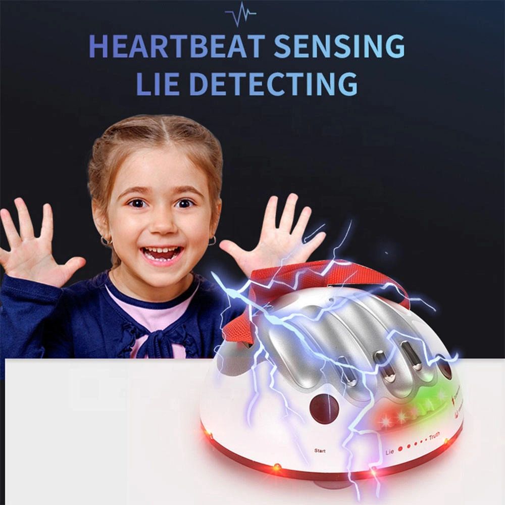 Kids Funny Game Hand Electric Shock Polygraph Lie Detector Test
