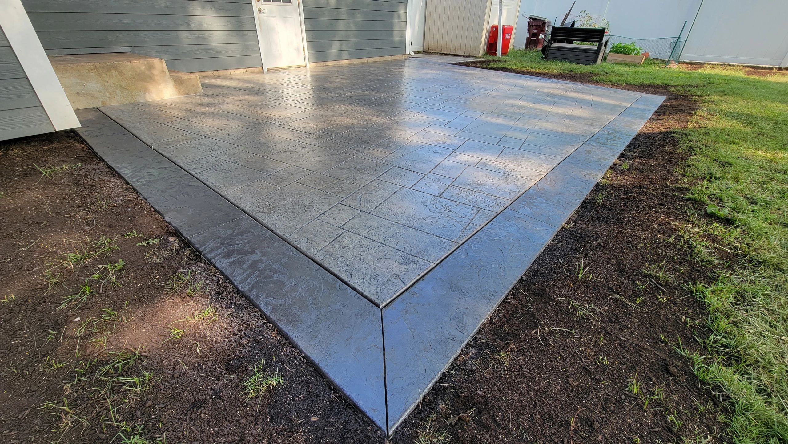 South St. Paul - Concrete Stamped Patio