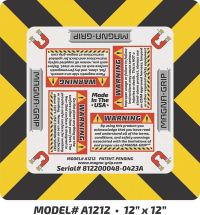 MAGNA-GRIP - Magnetic Non-Skid Safety Pads, A Non-Skid Safety Pad That ...