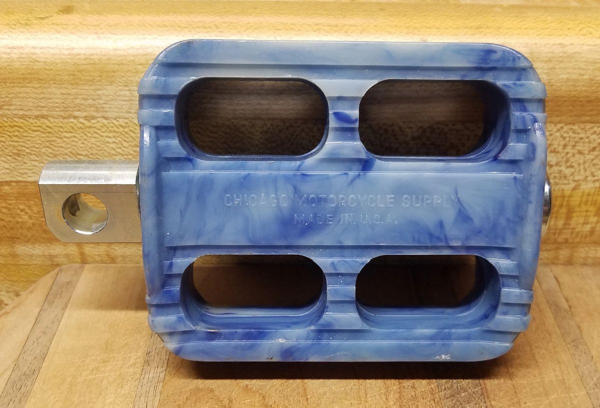 Kicker Pedal - NOS Chicago Motorcycle Supply® Kick Start Pedal - Blue ...