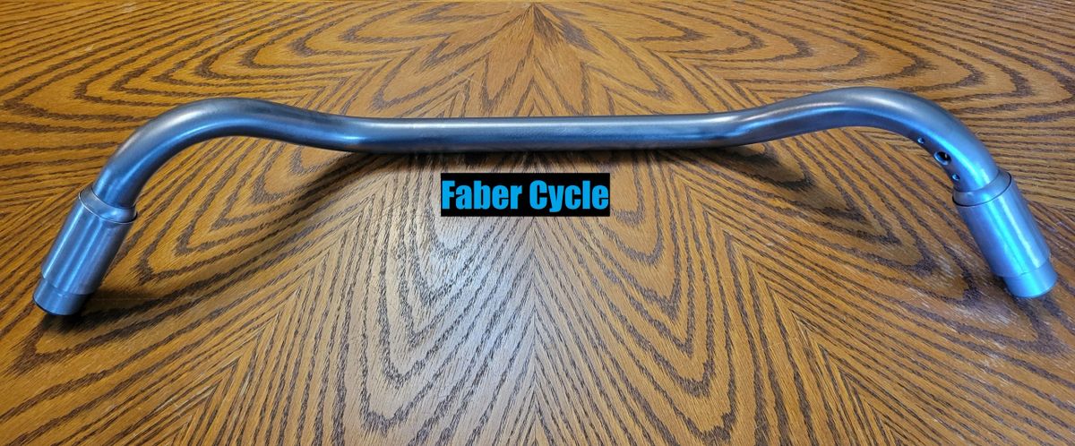 Stubby Speedster Racing Handlebar w/Spirals and End Nuts Harley ...