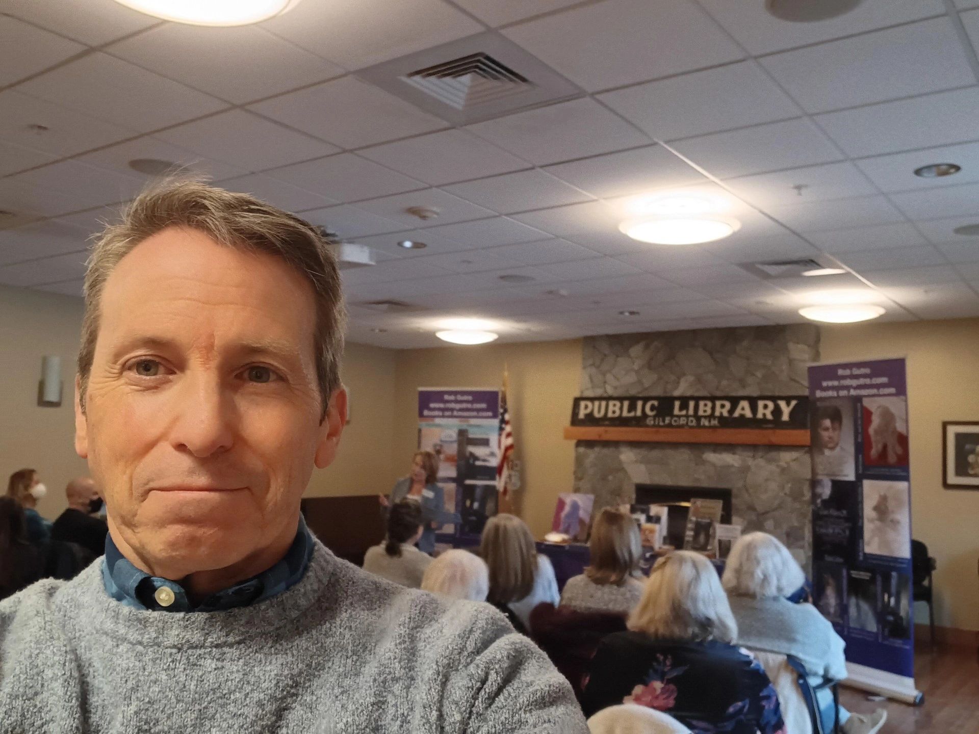 Rob'sLecture event at the Guilford, NH Library