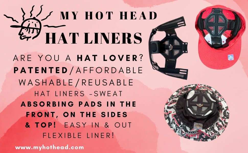 About My Hot Head - Washable Hat Liner - My Hot Head