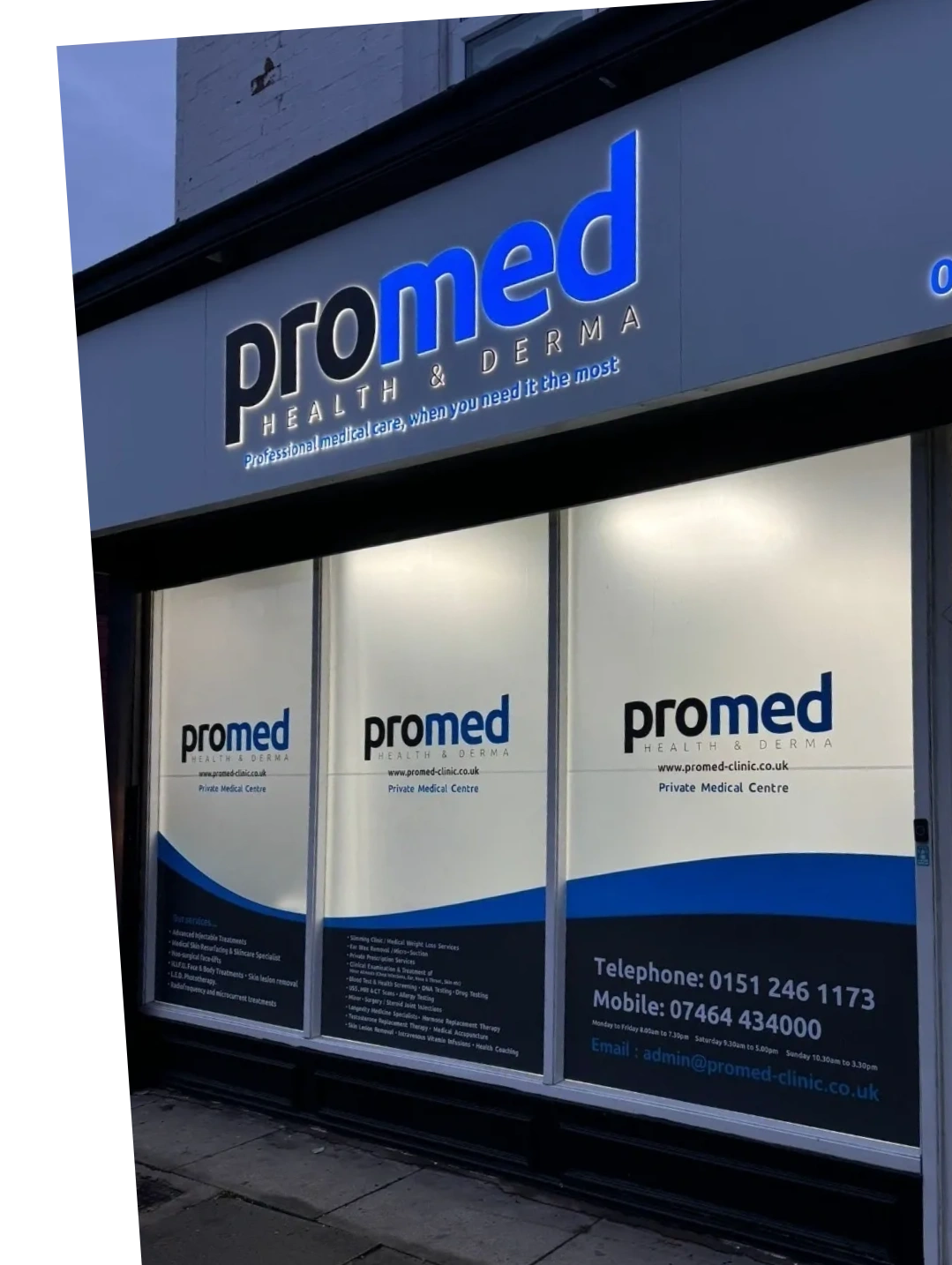 Home [promed-clinic.co.uk]