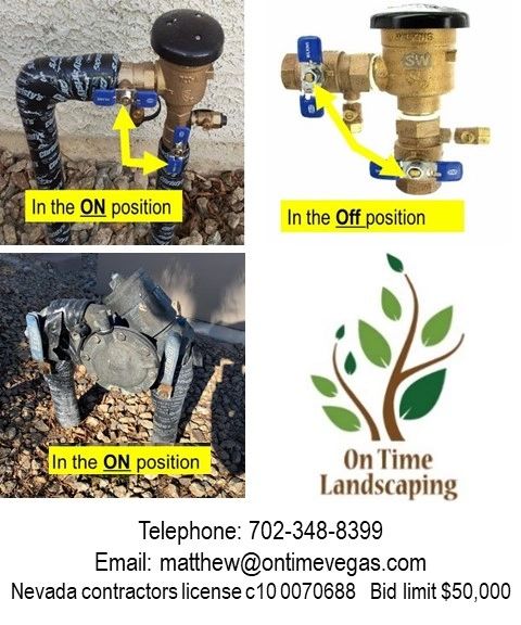 Irrigation Backflow Preventer / PVB Leaking