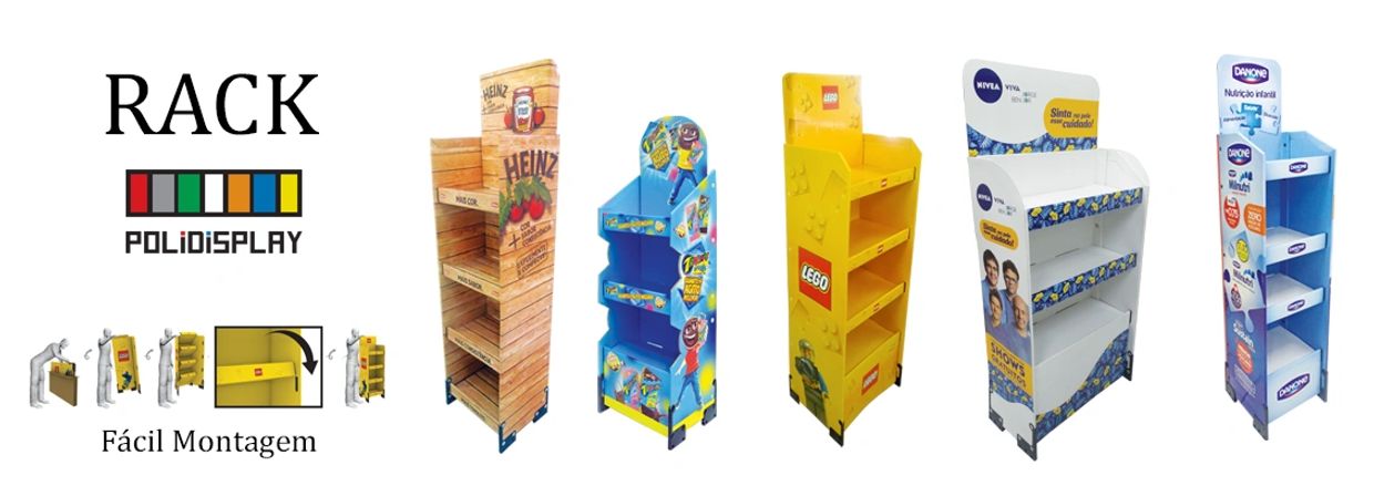 Racks - Display de Chão | POLIDISPLAY
