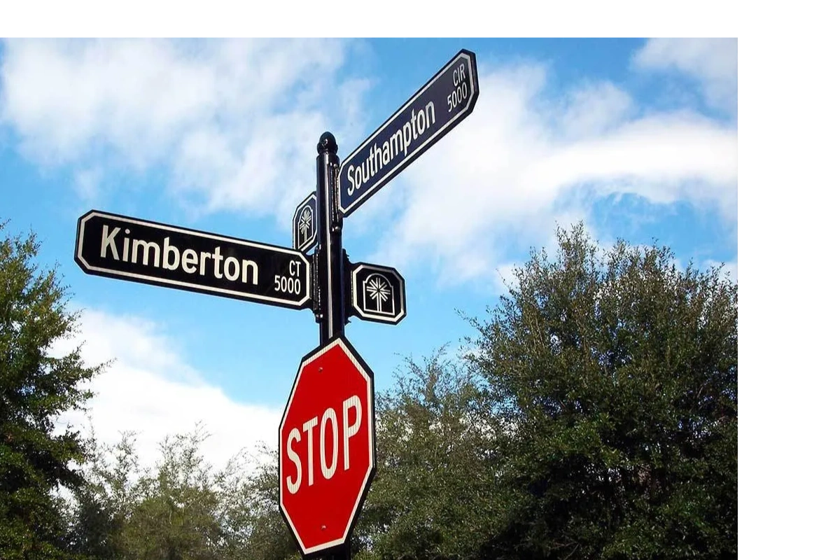 Street Signage, Decorative Street Signage - Tampa, Florida
