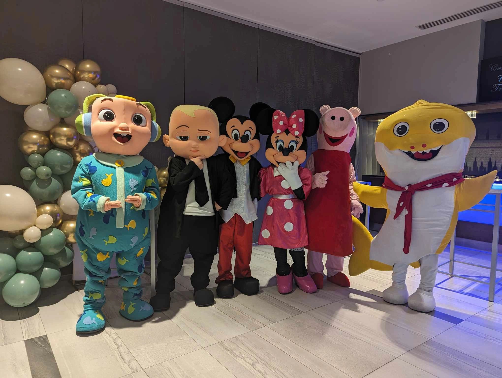 Book Your Mascot or Princess Party Today