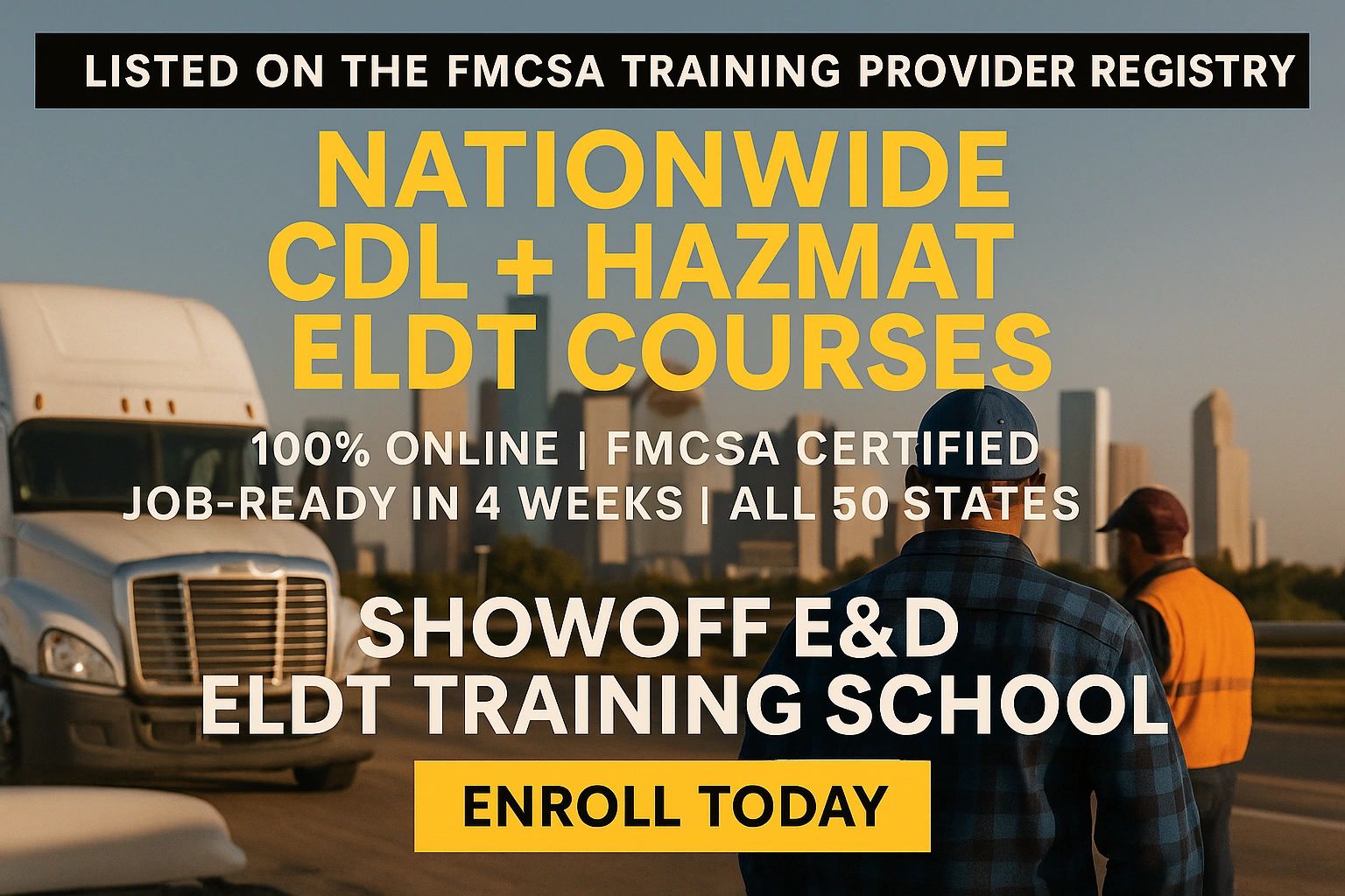 ELDT CDL STATUS CHECK