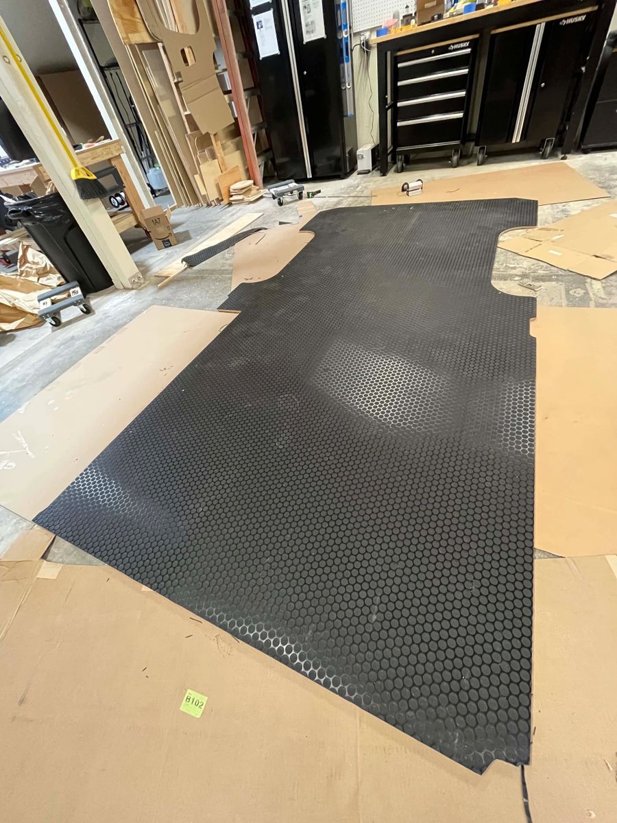 One Piece Floor Assembly - Sprinter 144
